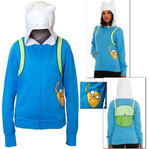Mighty Fine | Jackets & Coats | Jake In Pocket Hoodie Adventure Time ...